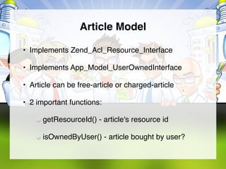 Content Driven Zend_Acl in the Model Layer | KEY