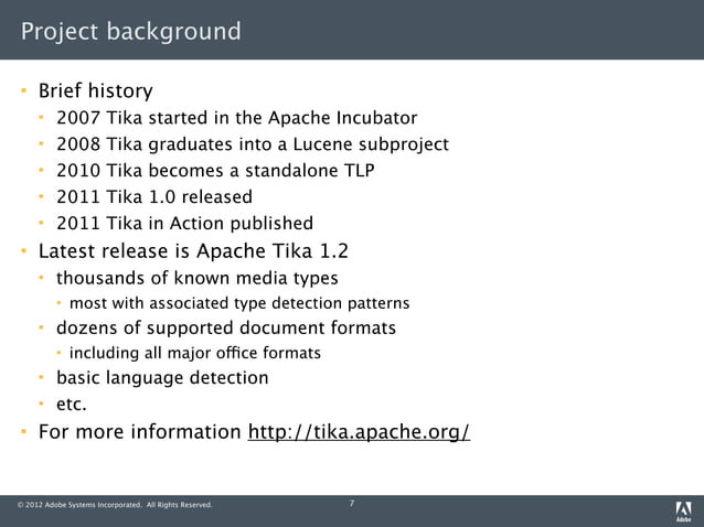 Content extraction with apache tika | KEY