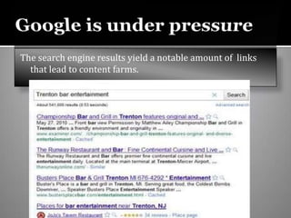 Content Farms PowerPoint project | PPTX