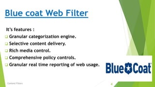 Content filters presentation | PPT