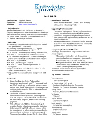 Content from ku | PDF | Daycare and Pre-School | Parenting