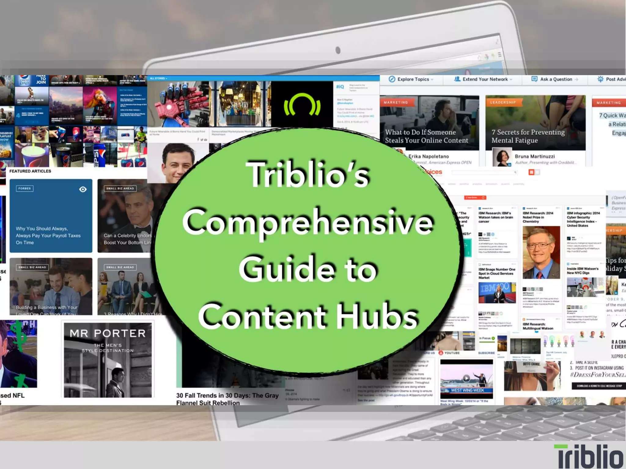 Triblio's Comprehensive Guide to Content Hubs | PPT