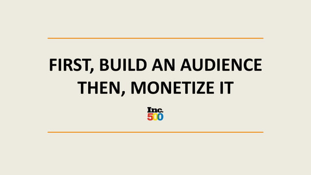 The Content Inc. Model by Joe Pulizzi - Content Marketing Master Class ...