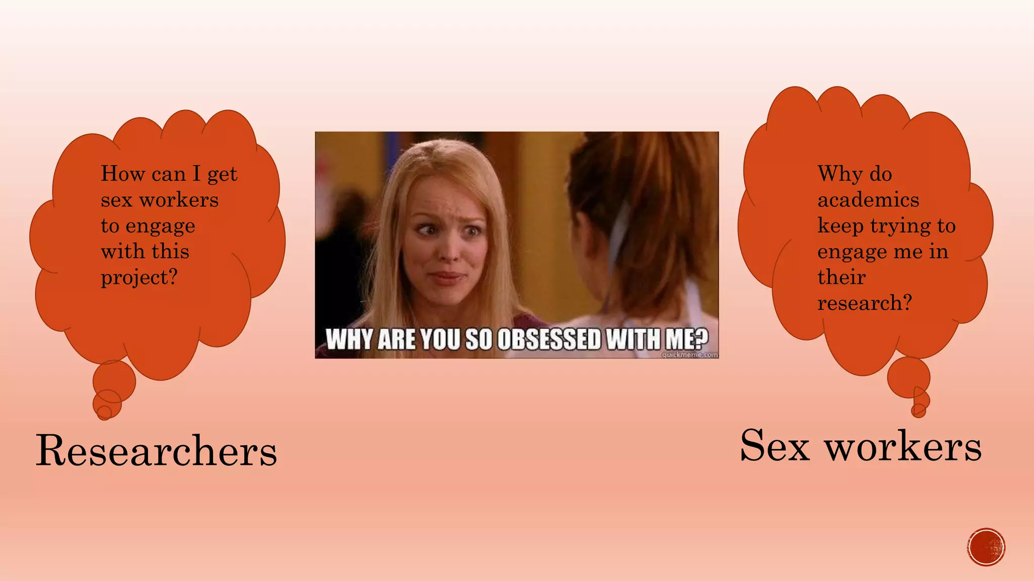 Contentious relationship between sex workers and researchers | PPT