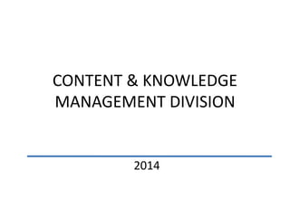 CONTENT&KNOWLEDGE MANAGEMENT PROFIL.pptx