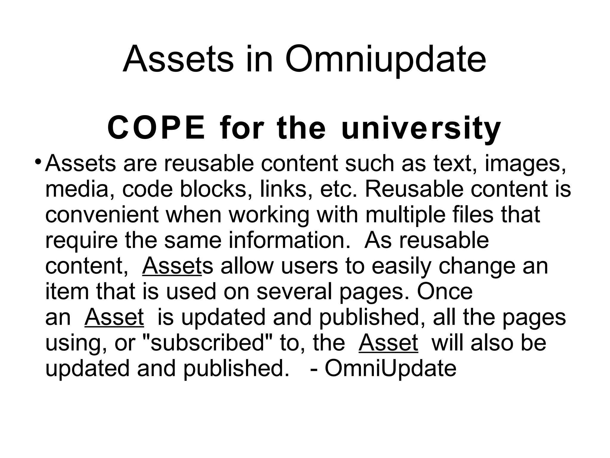 Content like water | PPT