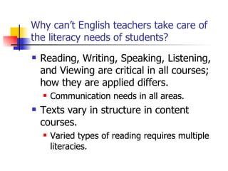 Content Literacy | PPT