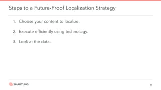 Content Localization Is The New Norm: Facts And Figures To Guide Your Localization Strategy | PDF