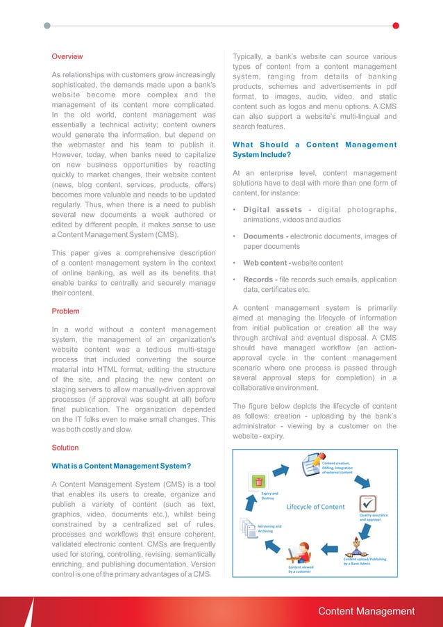 Content management | PDF