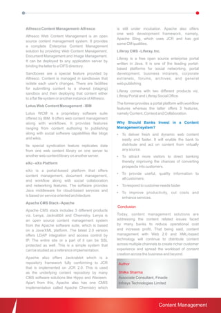 Content management | PDF