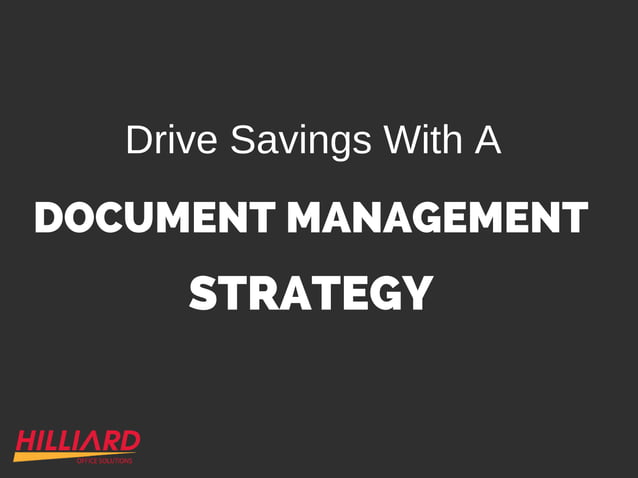 Document Management Strategies | PPT