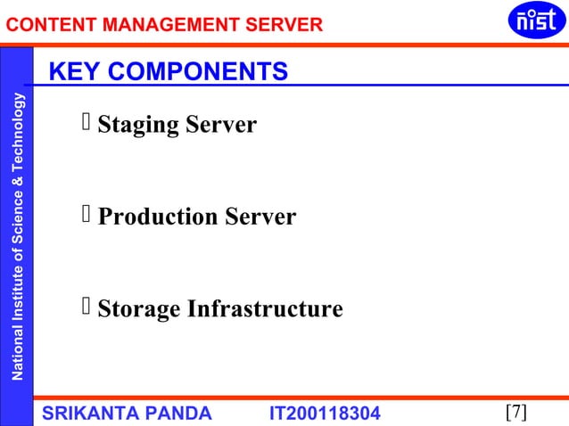 Content management server | PPT