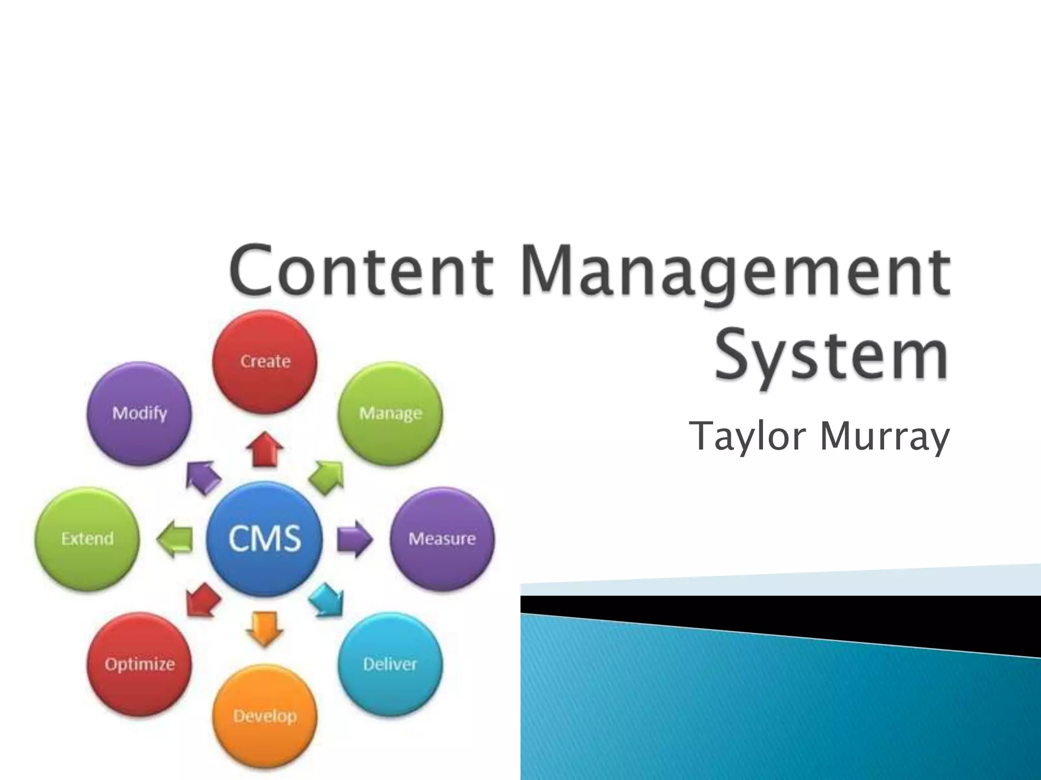 Content management system | PPT