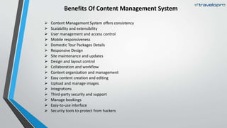 Content Management System | Travel & Tour CMS.pptx