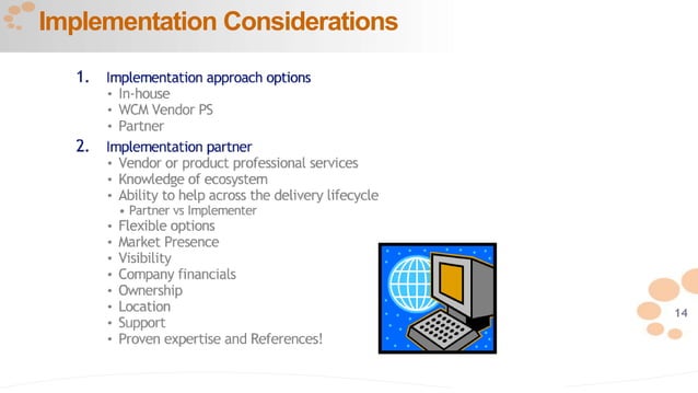 Content Management System (CMS) Selection Best Practices | PPTX