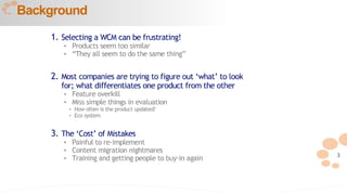 Content Management System (CMS) Selection Best Practices | PPTX