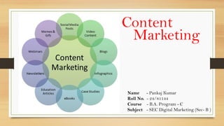 An Introduction to Content Marketing | PPTX