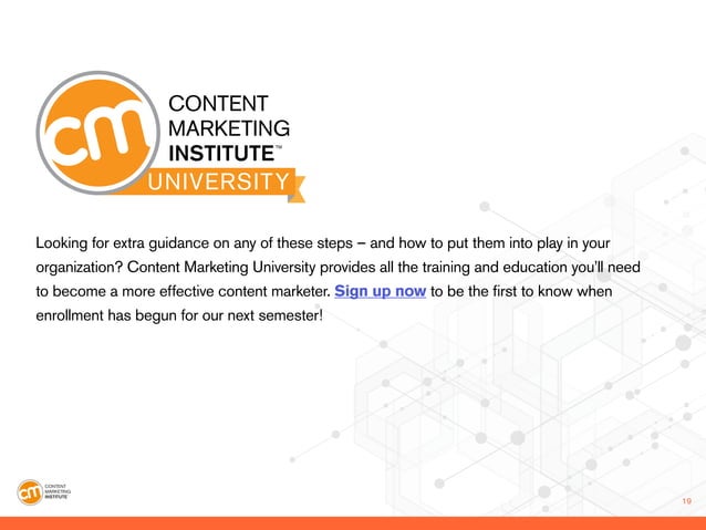 The 2017 Content Marketing Framework | PPT