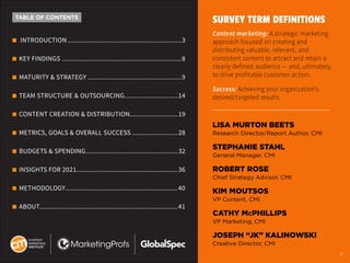 2021 Manufacturing Content Marketing | GlobalSpec | PPT