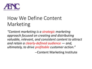 Content Marketing - Scott Oser | PPT