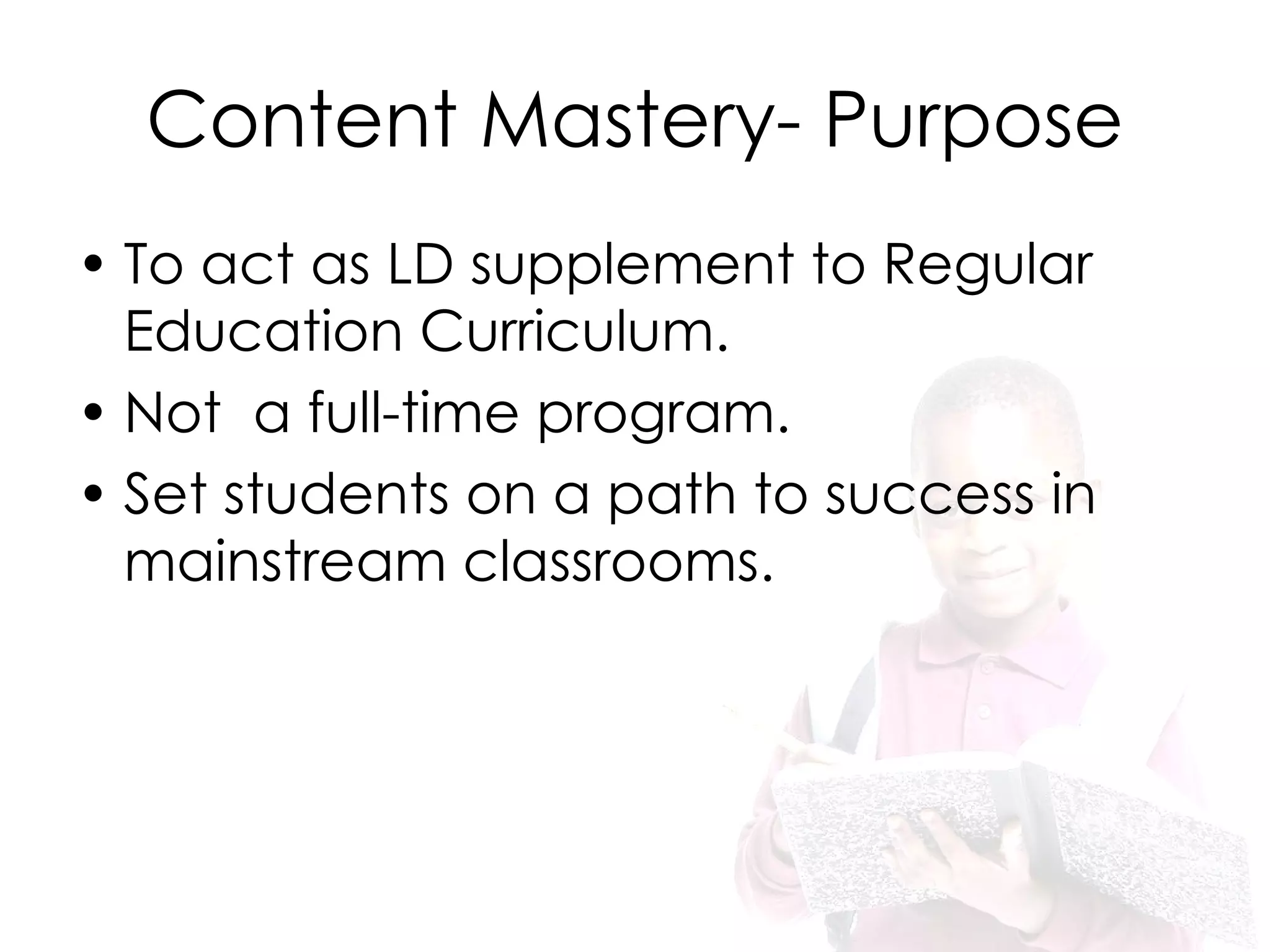 Content Mastery | PPT