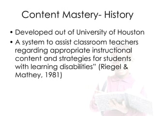 Content Mastery | PPT