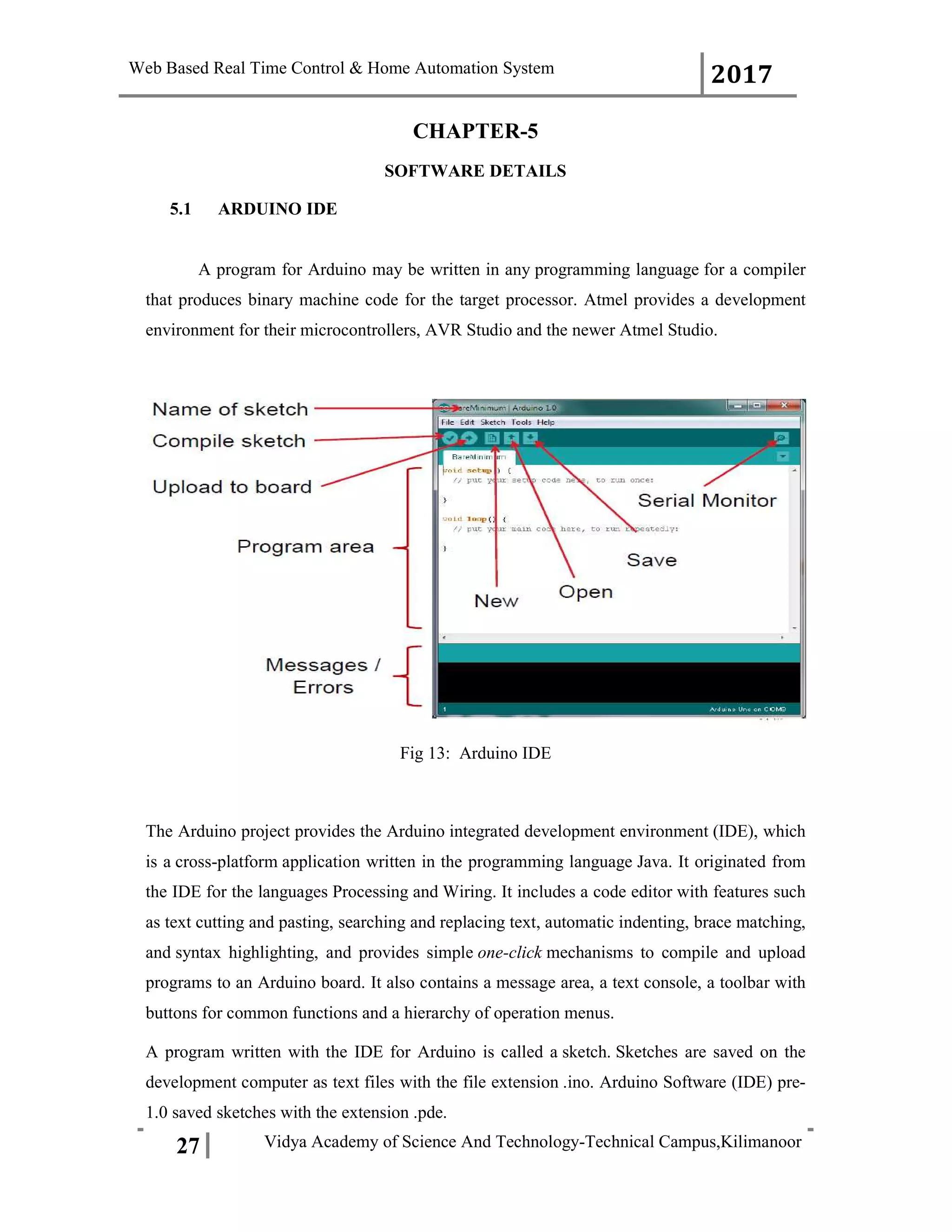 WEB BASED REAL TIME CONTROL AND HOME AUTOMATION SYSTEM | PDF