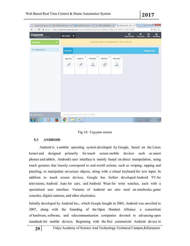 WEB BASED REAL TIME CONTROL AND HOME AUTOMATION SYSTEM | PDF