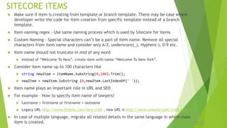 Content migration for sitecore | PPT