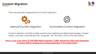 Content migration to AEM | PPT | Internet | Computing