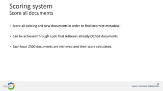 Content OCRing and Scoring | PPT