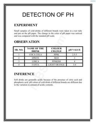 Content of cold drink | PDF