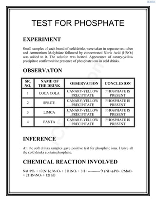 Content of cold drink | PDF