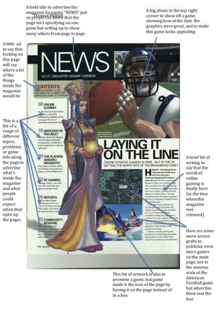 Content of Gaming Magazine | PDF