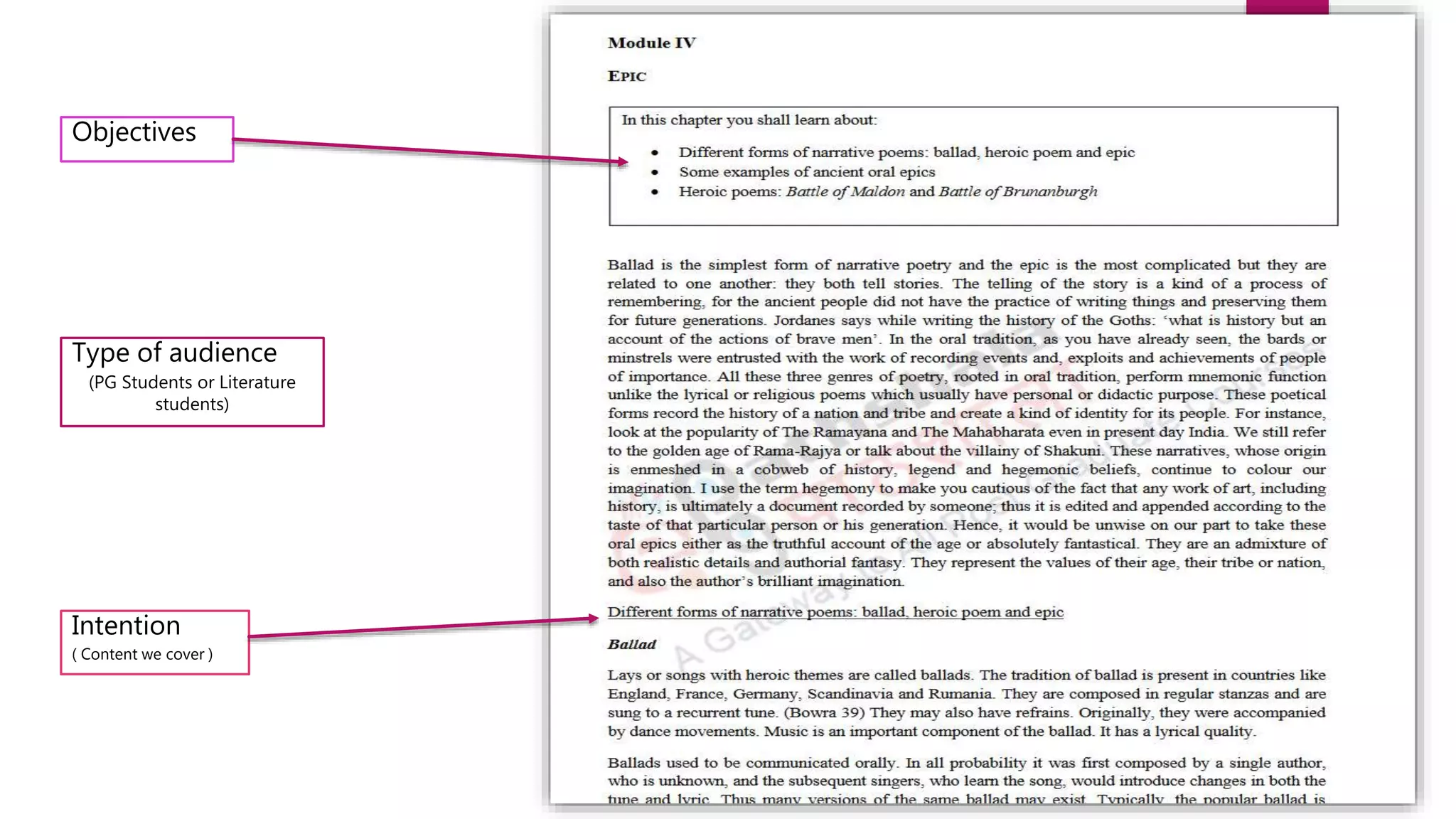 General Principles to Make Handouts | PPT