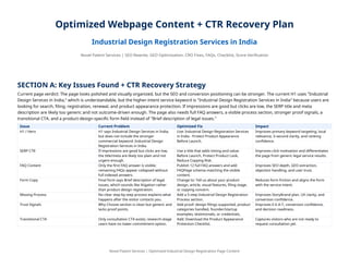 Industrial Design Registration Services in India | DOCX