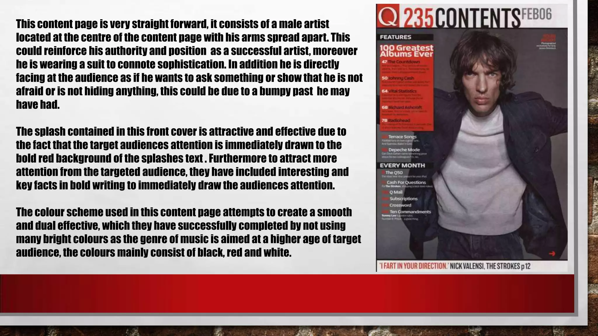 Content page analysis | PPTX