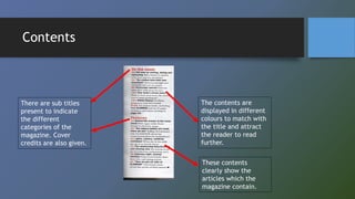 Content page analysis | PPT