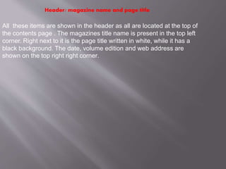 Content page analysis | PPT