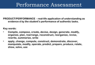 Content,performance standard | PPT