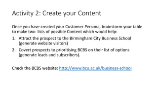 An Introduction to Content Marketing | PPTX