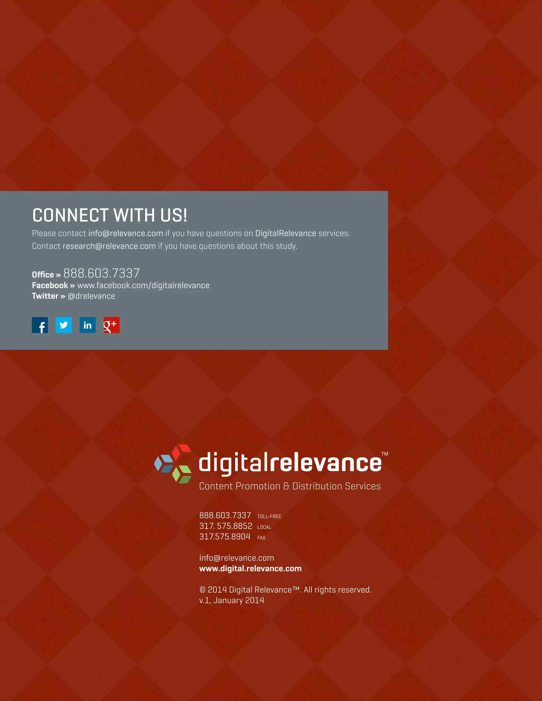 Content Promo Cheatsheet by Digital Relevance | PDF | Desktop ...