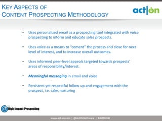 Content Prospecting: Enabling Sales Reps With Lead Nurture Best ...
