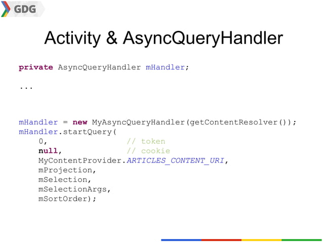 Content providers in Android | PPT