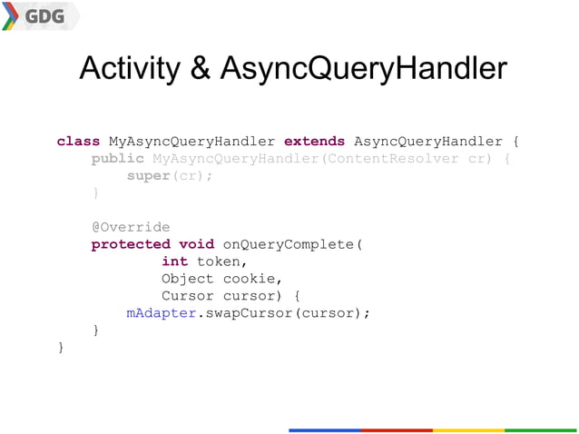 Content providers in Android | PPT