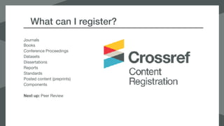 getting started with content registration | PPT