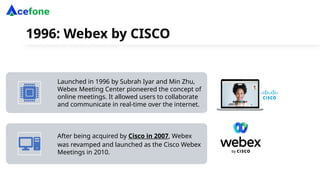 The complete evolution of cloud conferencing: From 1800s to 2020s | PPT
