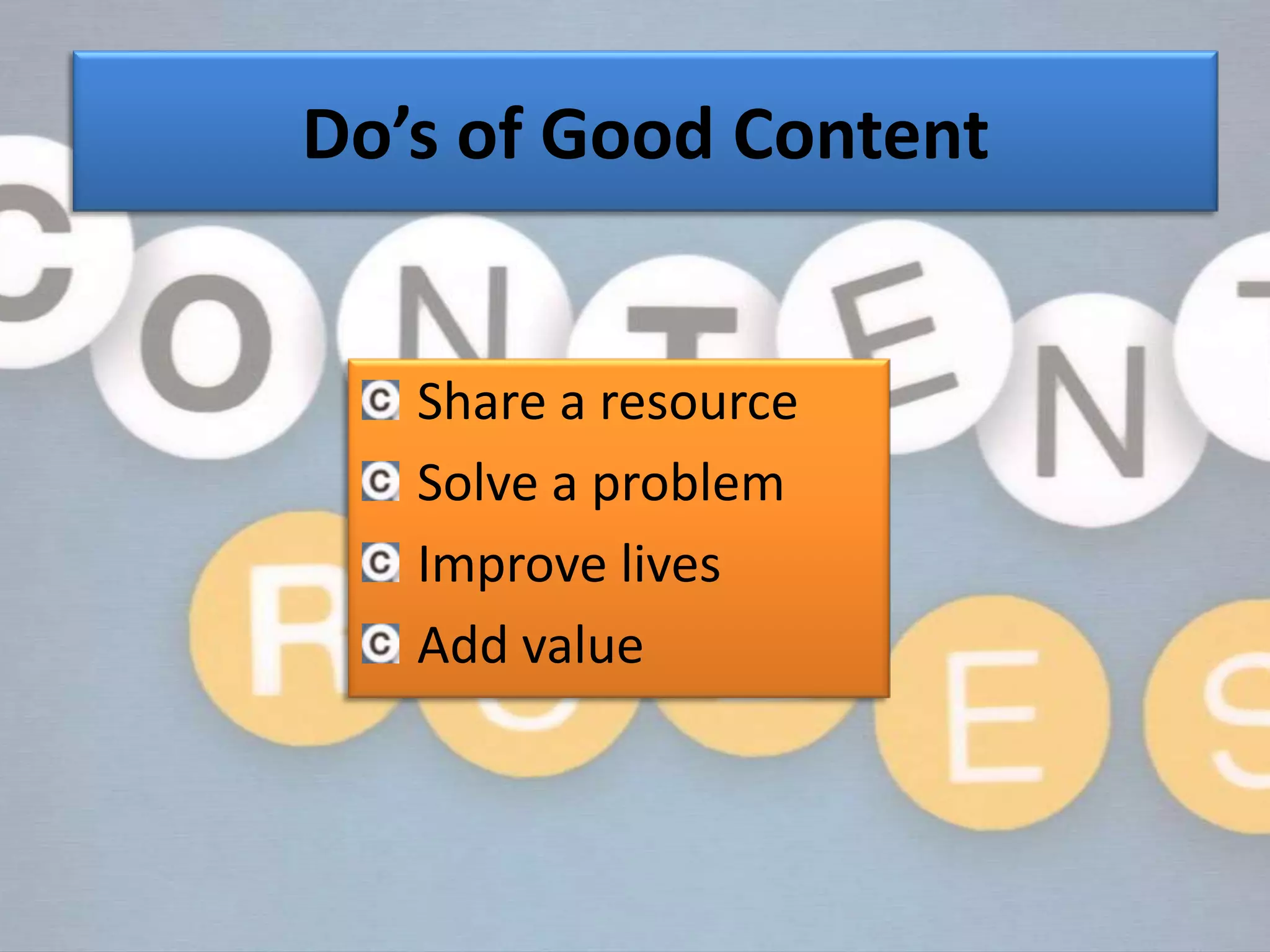 Content Rules - Chapter 6 Overview | PPTX