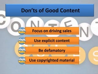 Content Rules - Chapter 6 Overview | PPT