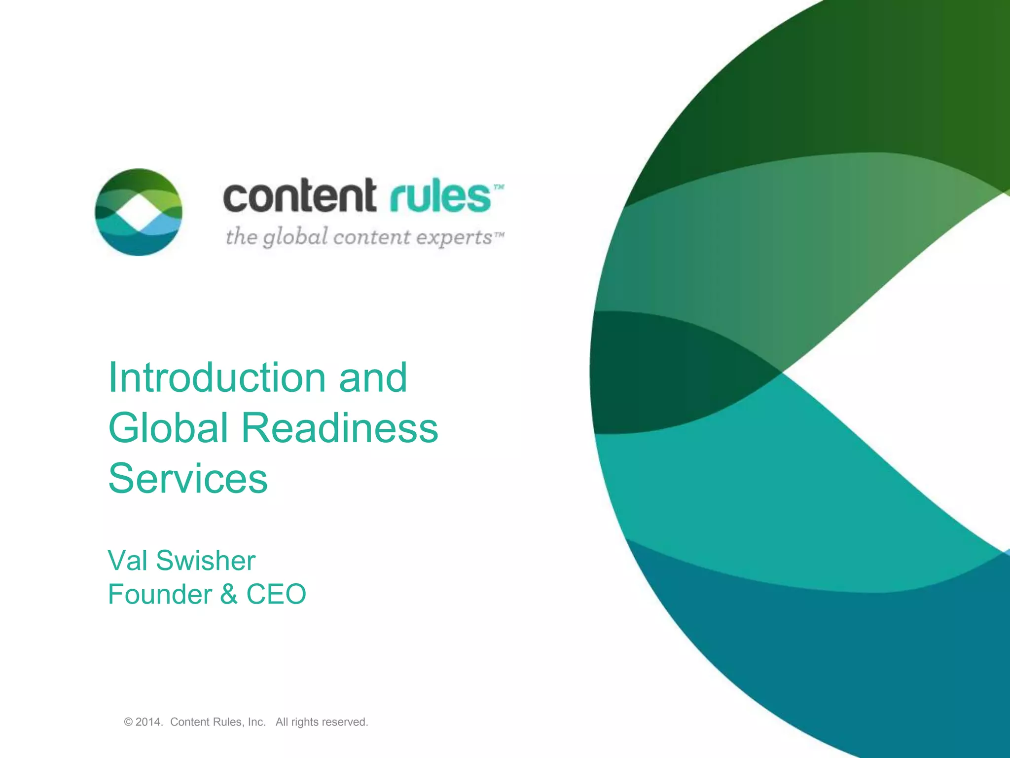 Content rules overview and global readiness | PPT